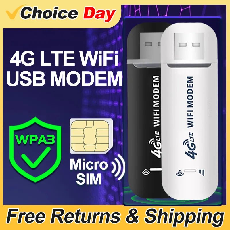 Mini Wireless 4G LTE Router Portable USB Dongle Modem Stick-Taobao