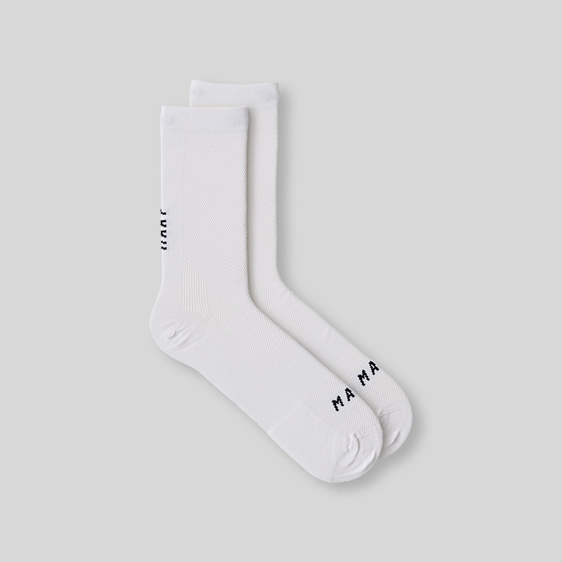 【新品首发】MAAP Short Division Mono Sock白色短款骑行袜，男女同款，运动必备神器！-骑行袜-淘宝好物网
