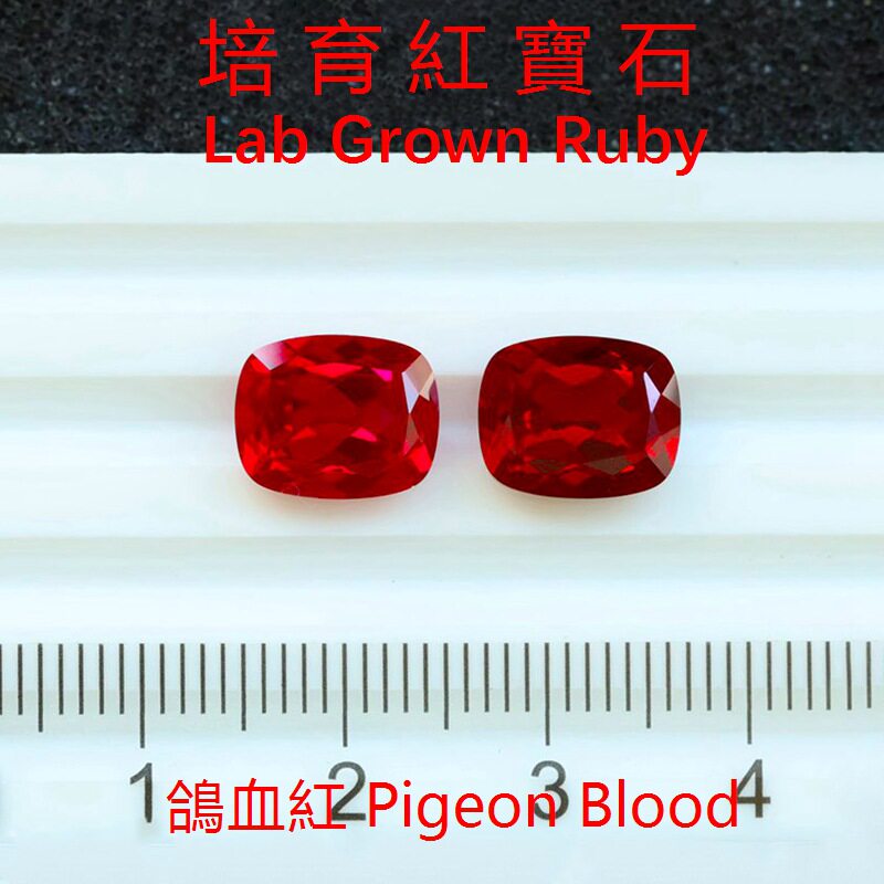 Pillow-shaped pigeon blood red ruby: the shining star of the synthetic ...