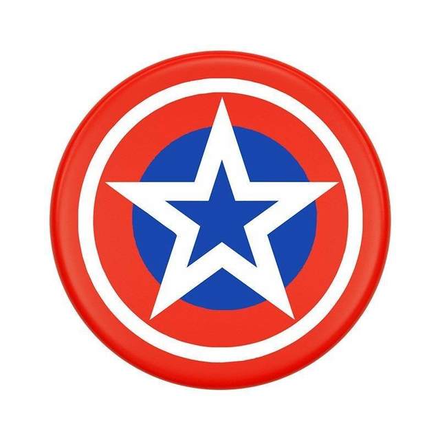 Children's soft frisbee swing Captain America shield thickened silicone ...