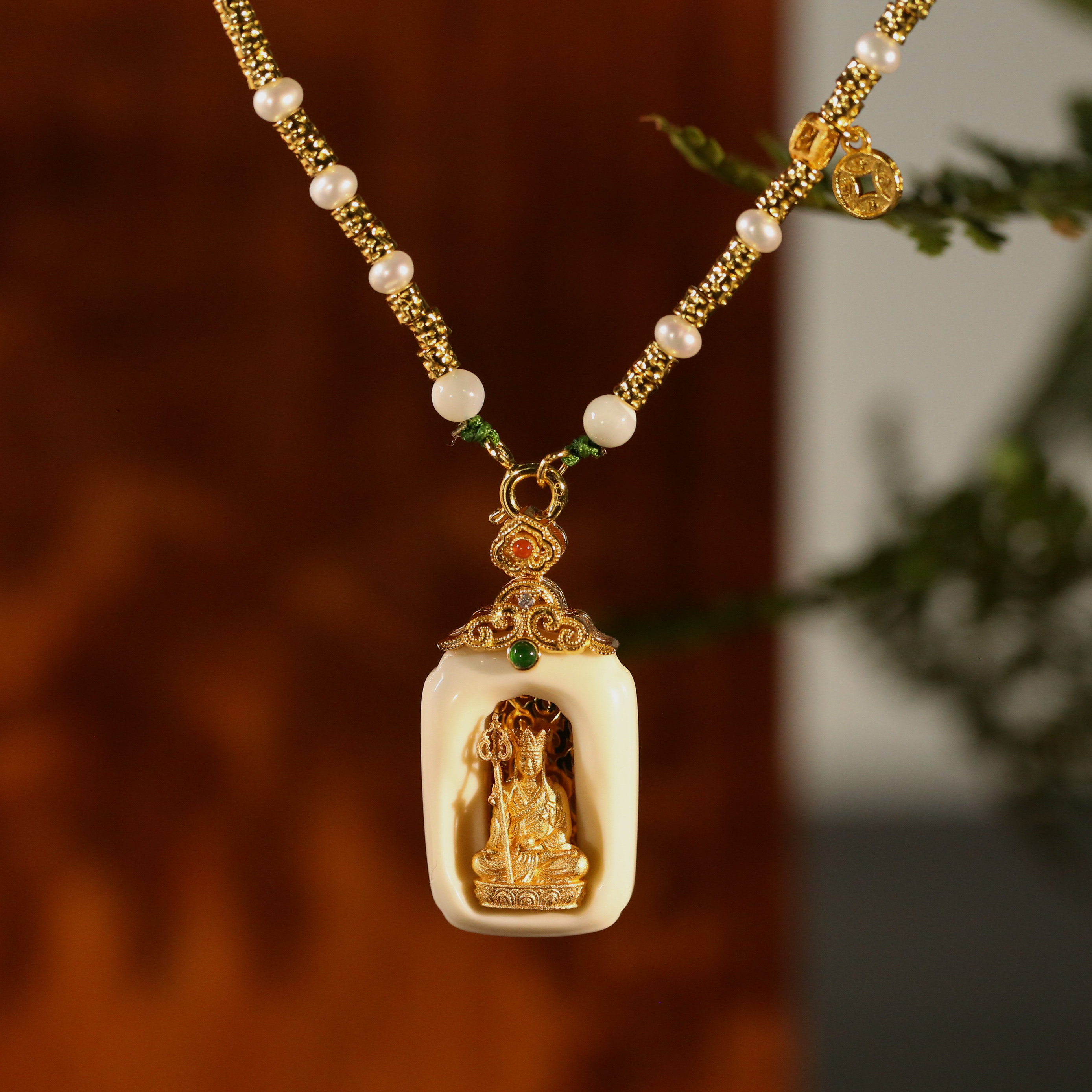 地藏王菩萨普贤文殊大日如来阿弥陀佛虚空藏S925银吊坠手工项链： 信仰与美的完美融合！🌟-银饰吊坠-淘宝好物网