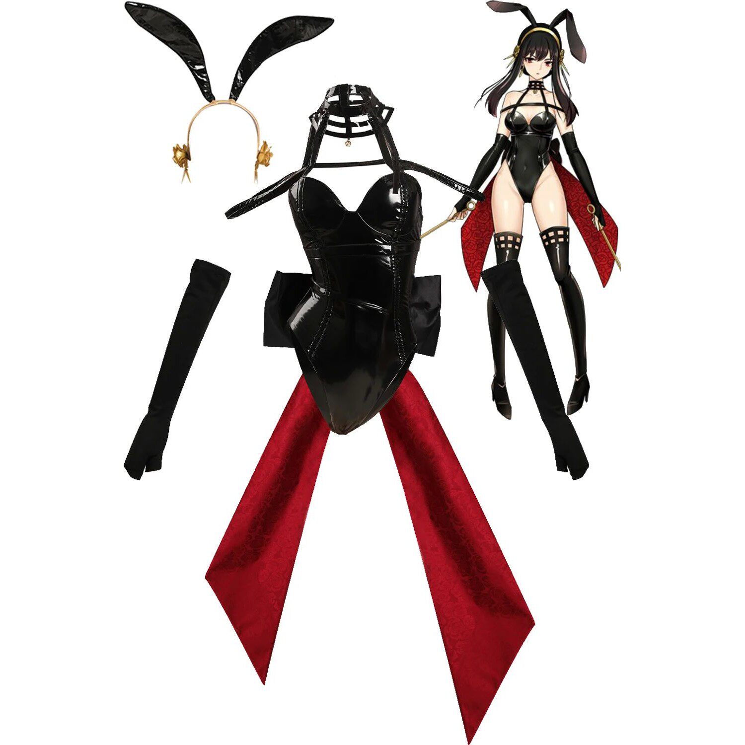 SPY Cosplay FAMILY Costume Yor Forger Bunny Girls Outfits