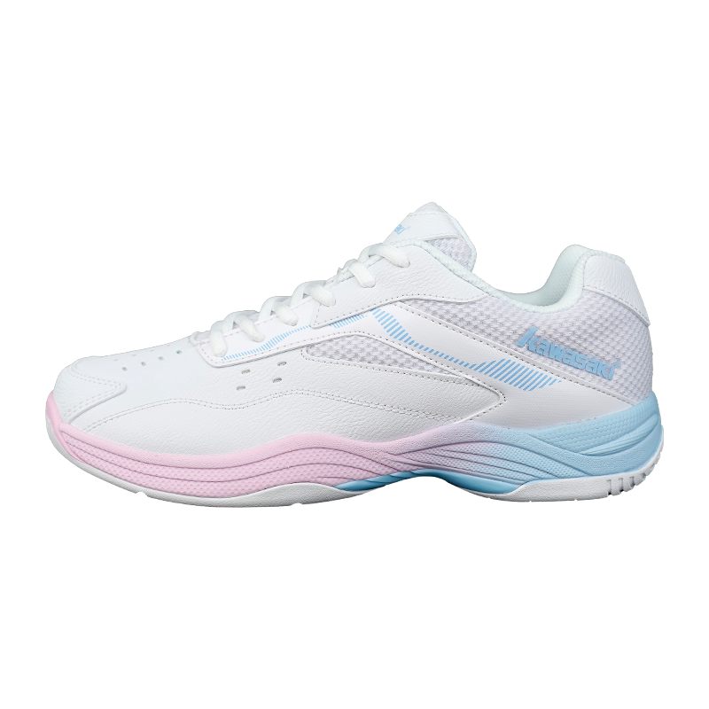 kawasaki川崎缤果羽毛球鞋棉花糖小白鞋碳板防滑减震透气运动球鞋