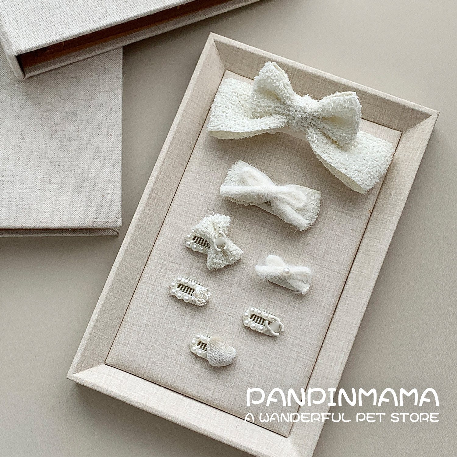 🐾 Instantly transform your beloved pet into a trendsetter: beige chanel ...