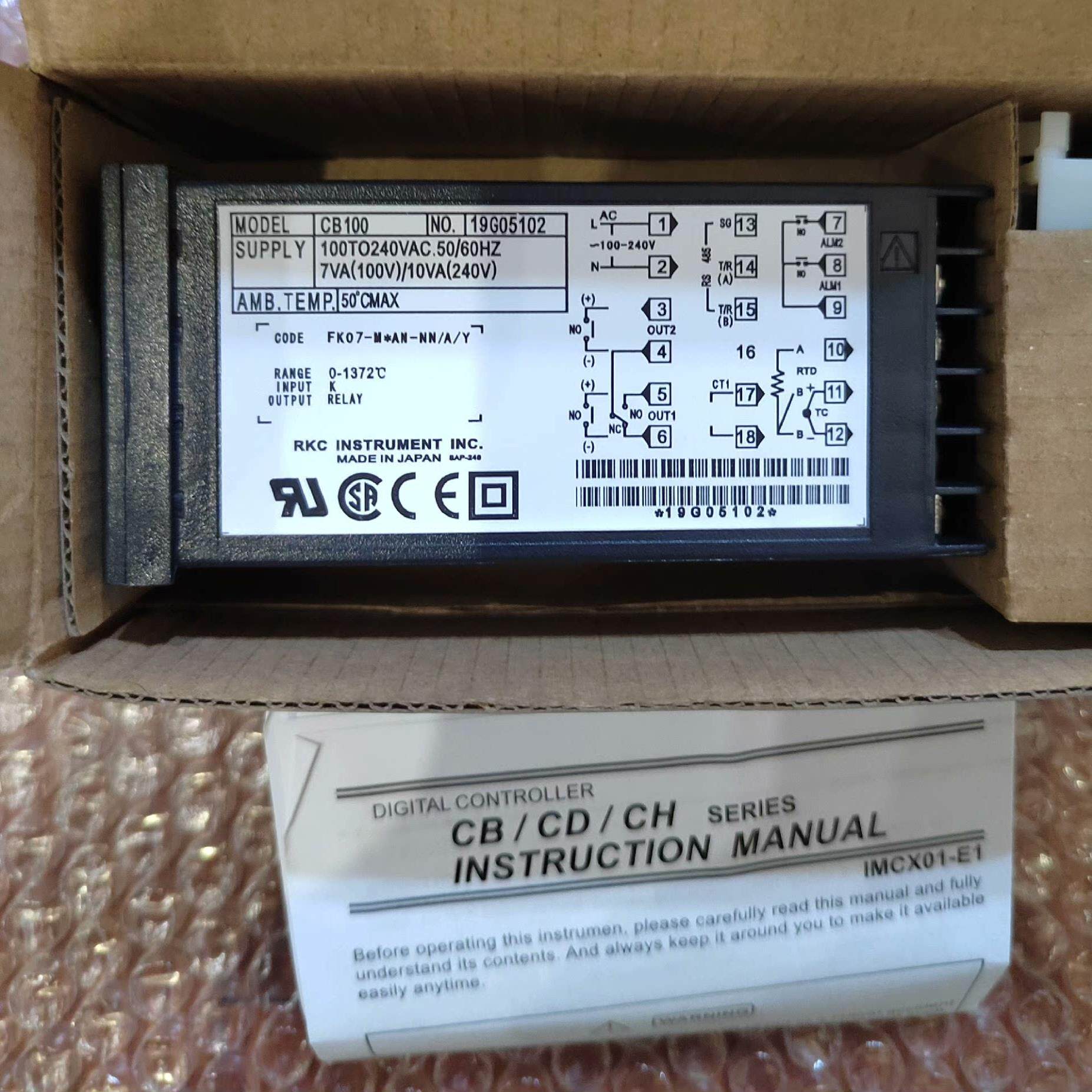 RKC智能温控仪CB100 FK07-M*AN-NN/A/Y：工业控制界的温度守护神-防雷电设备-淘宝百科网