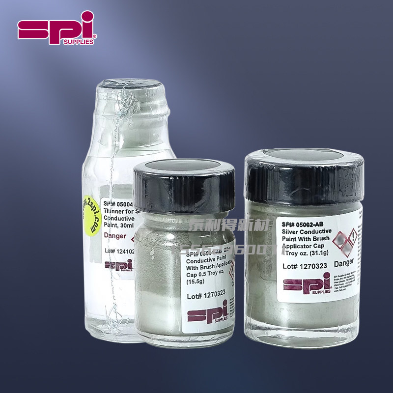 美国SPI Silver Conductive Paint05001导电银胶05002-AB/05004DA