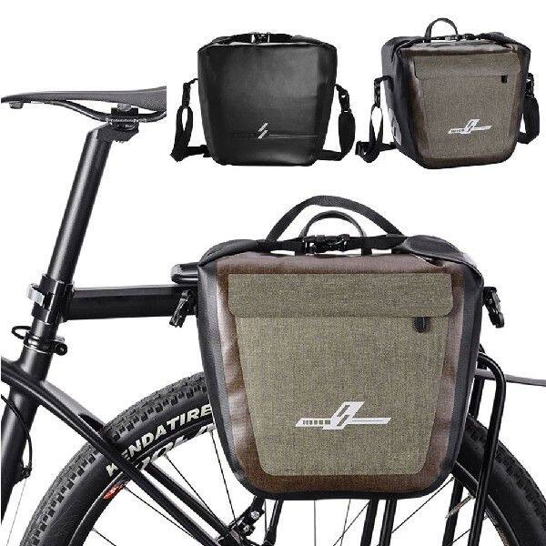 18L Bike Rack Bag Waterproof Bike Rear Seat Bag Carrier评价 - 淘宝网