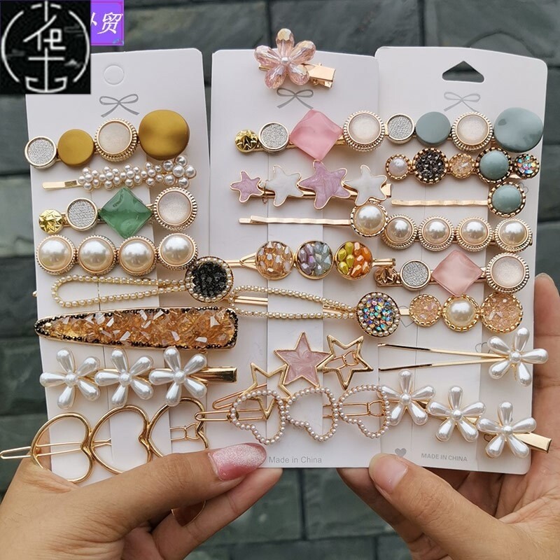 Hair clip Ins bangs hair Suit Trinkets woman Headwear