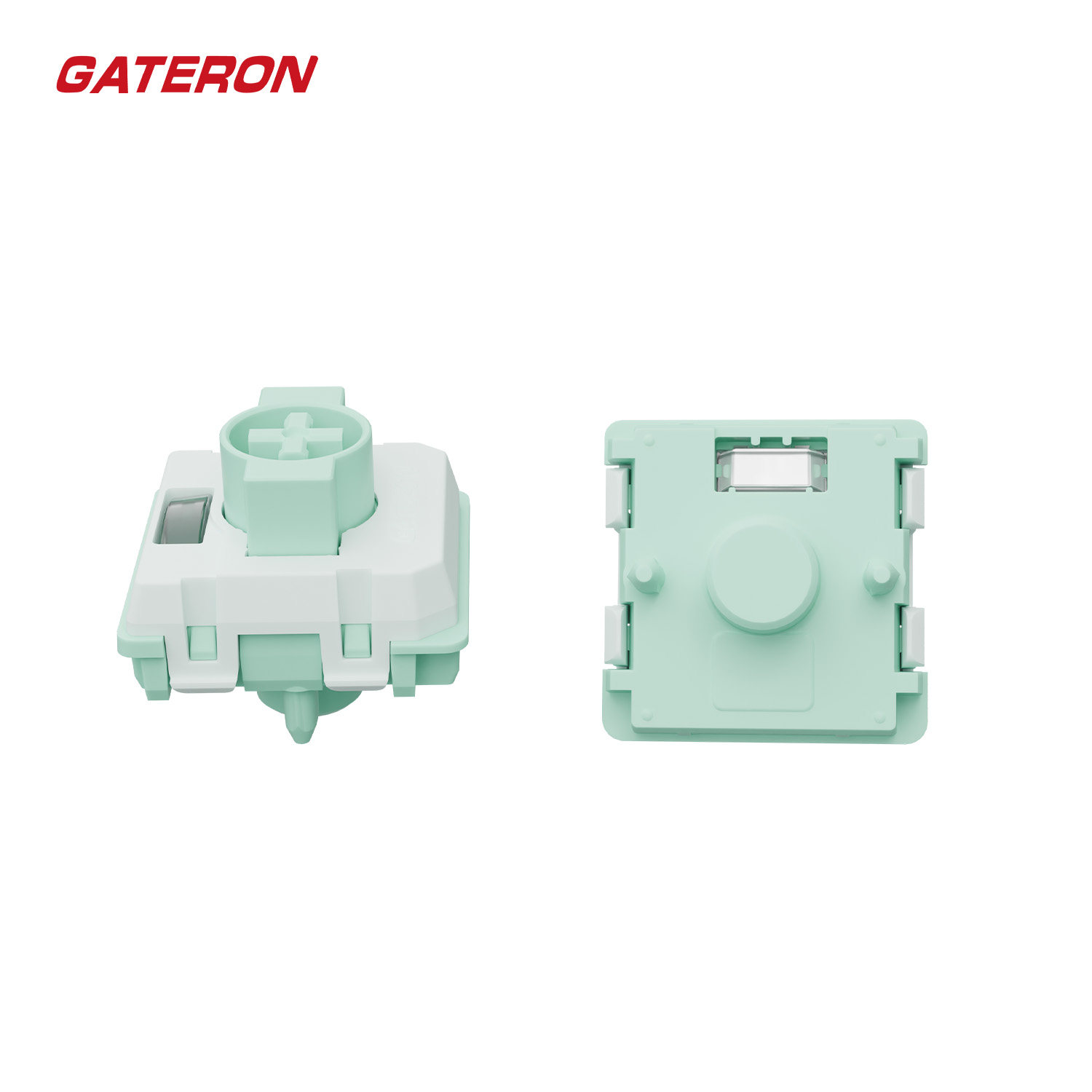Gateron short magnetic shaft full pom magnetic jade mini adjustable key ...