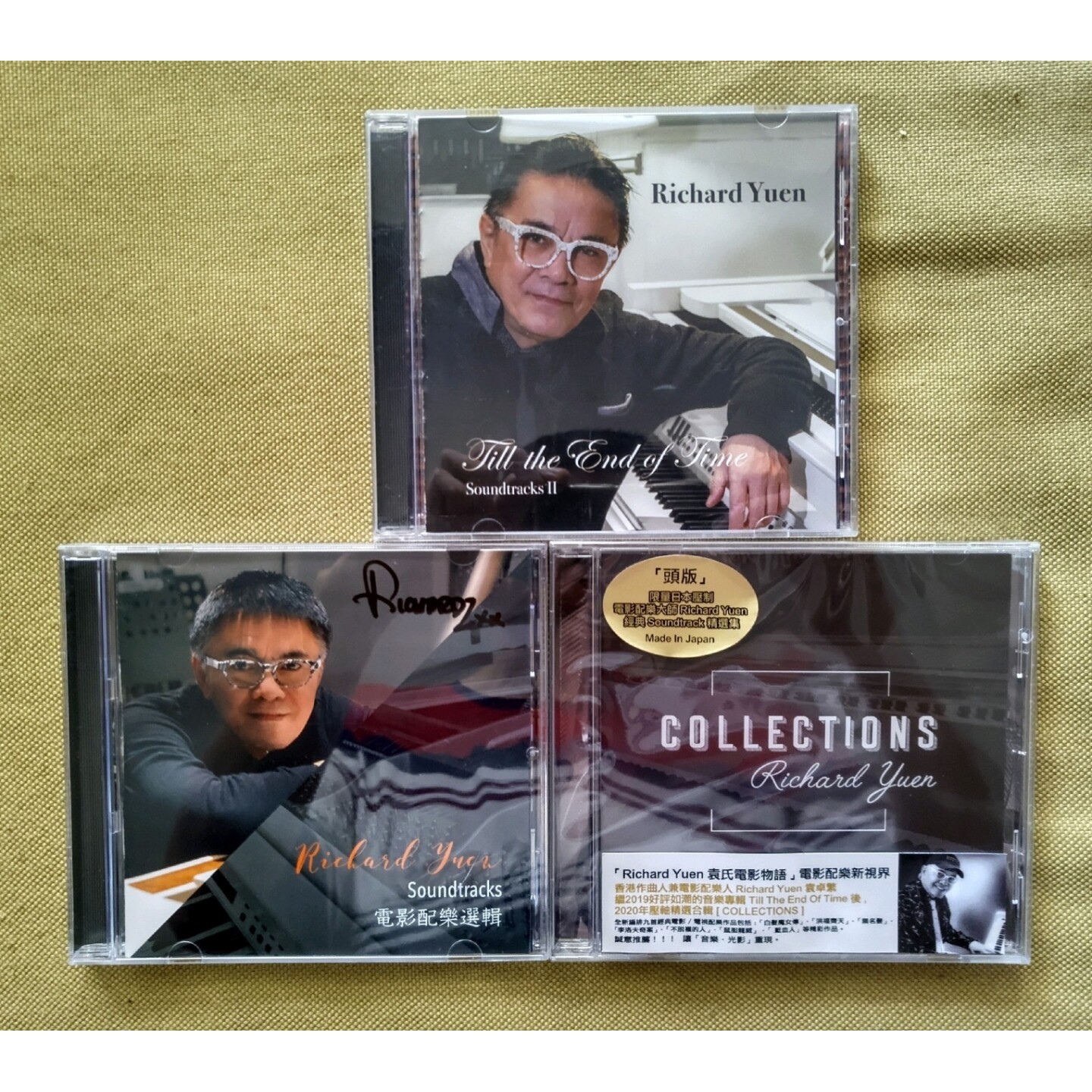 香港影视配乐大师 袁卓繁 Richard Yuen 个人作品集1-3，绝版 3CD