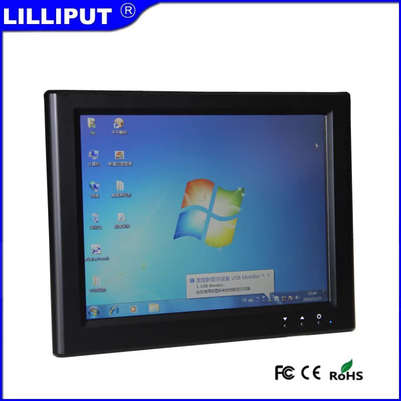 Lilliput um-80/c/t: 8inch usb touch monitor, office handy gadget, 4 ...