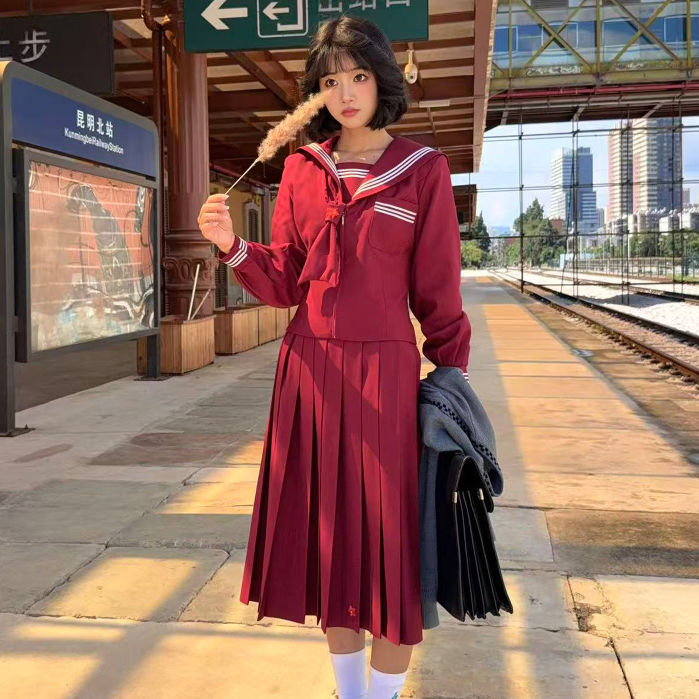 🌟 Zaojin academy winter clothing set | Japanese jk uniforms: preppy ...