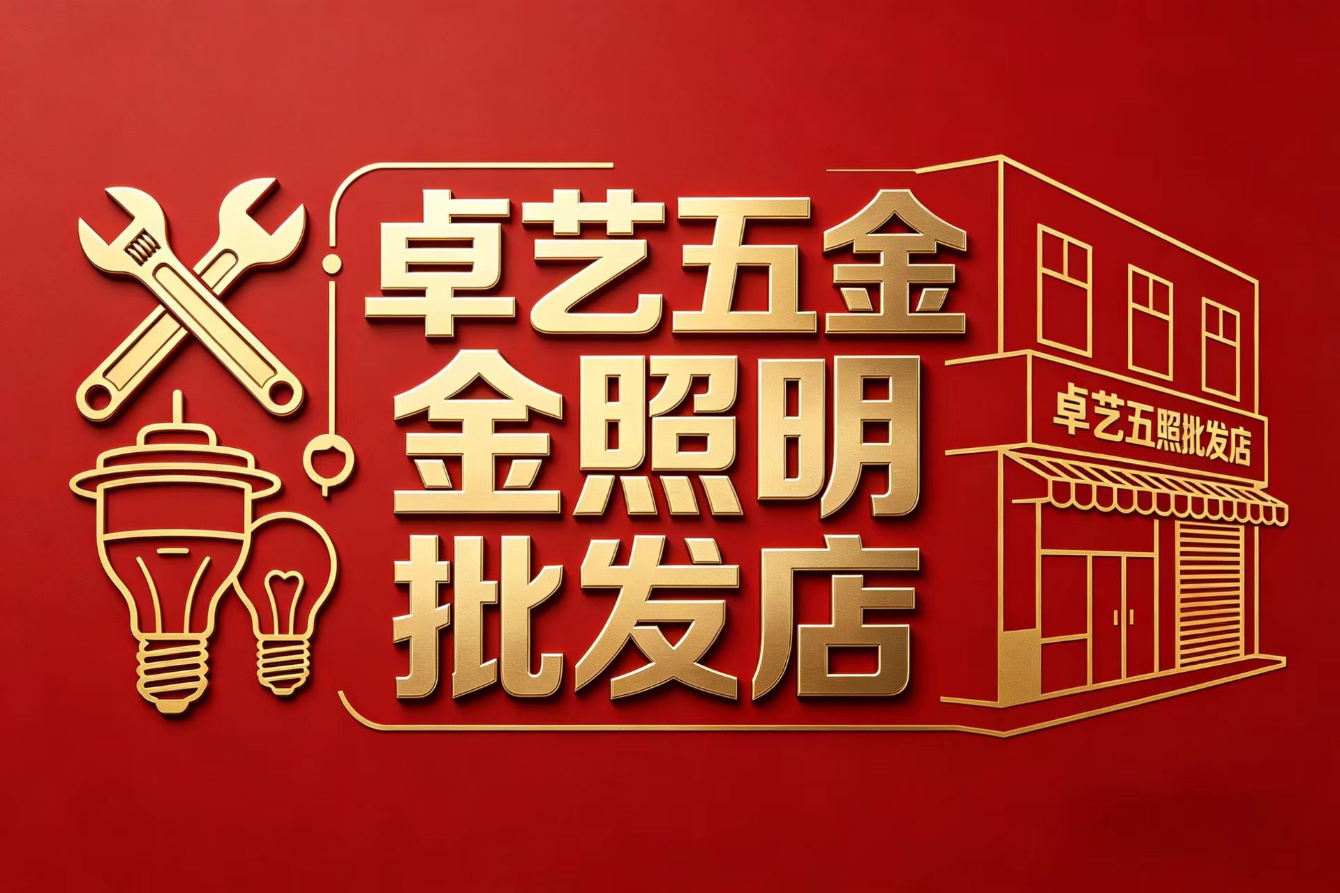 卓艺五金照明批发店