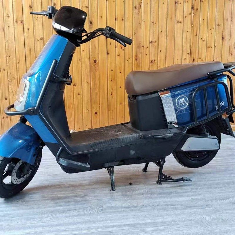 適用於愛瑪衛士AB51電動車護槓防撞保險桿加固後貨架尾架改裝配件