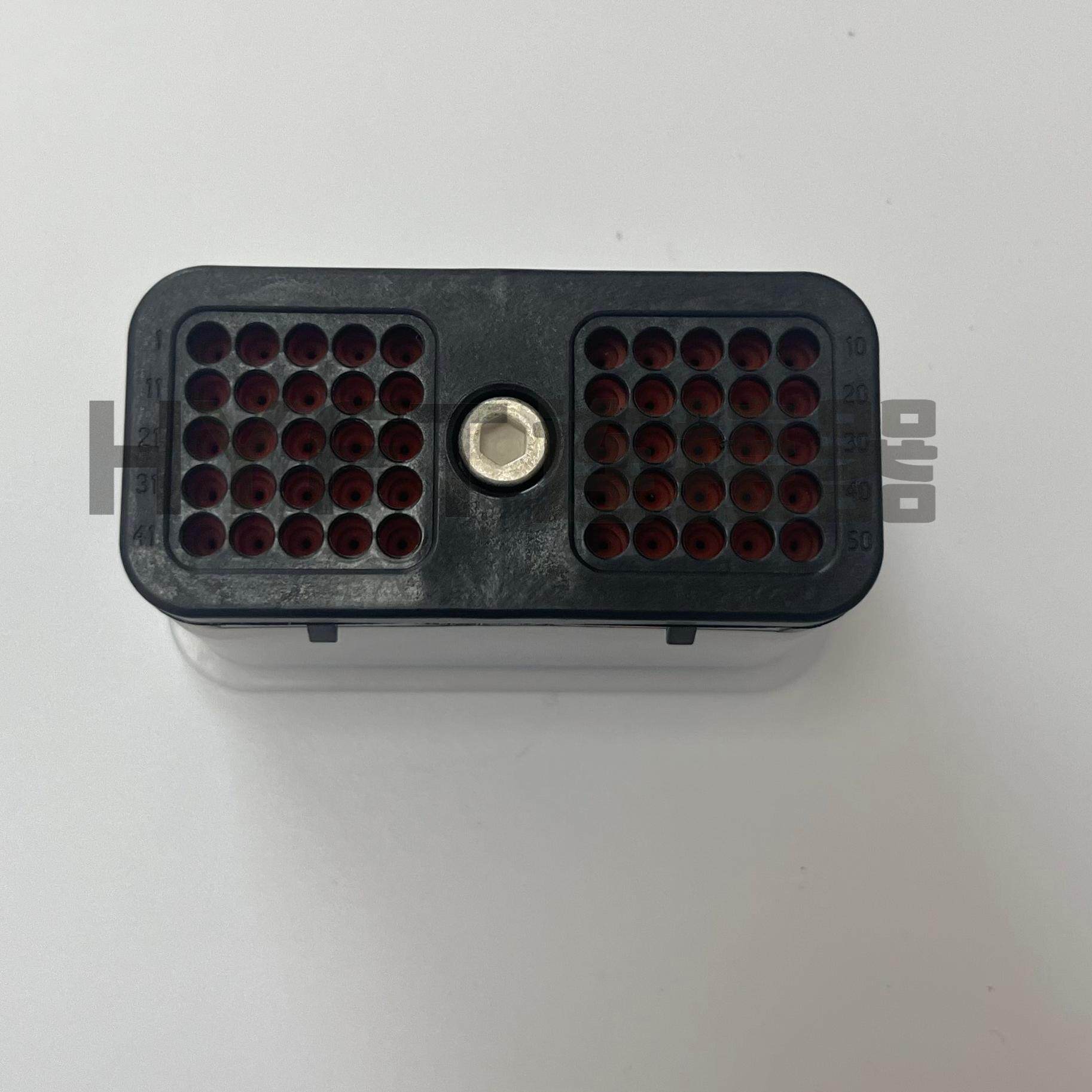 德驰DRC26-50S系列50针连接器：工业级端子系统的真实结构解析_连接器_淘宝数码网