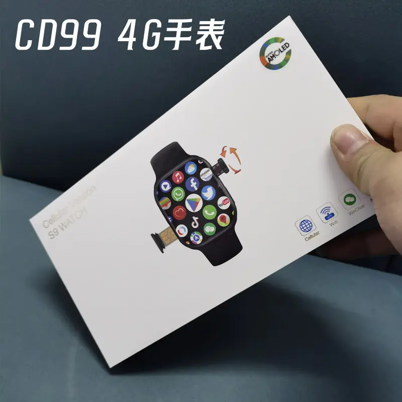 CD99智能手表4G通话+CD10旋转头：📱手表界的时尚新宠，通话拍照一手掌握！🌟-智能环带-淘宝好物网