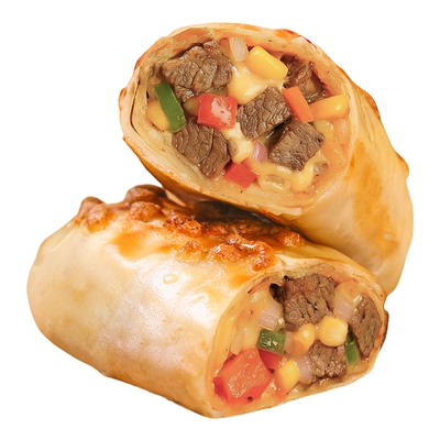 牛肉芝士卷儿童早餐半成品拉丝微波炉加热即食速食面点