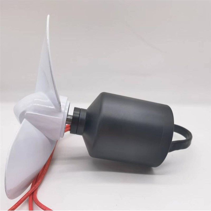 全封閉防水6384外殼不轉大扭力大功率航模直流無刷馬達四輪電機