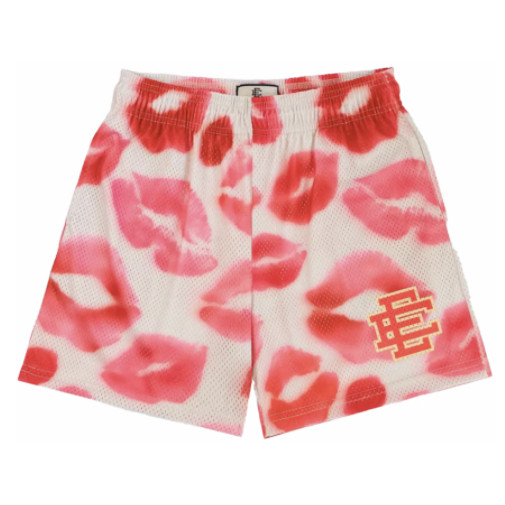 Ee kiss lip print mesh shorts 💖 Summer essentials for staying cool ...