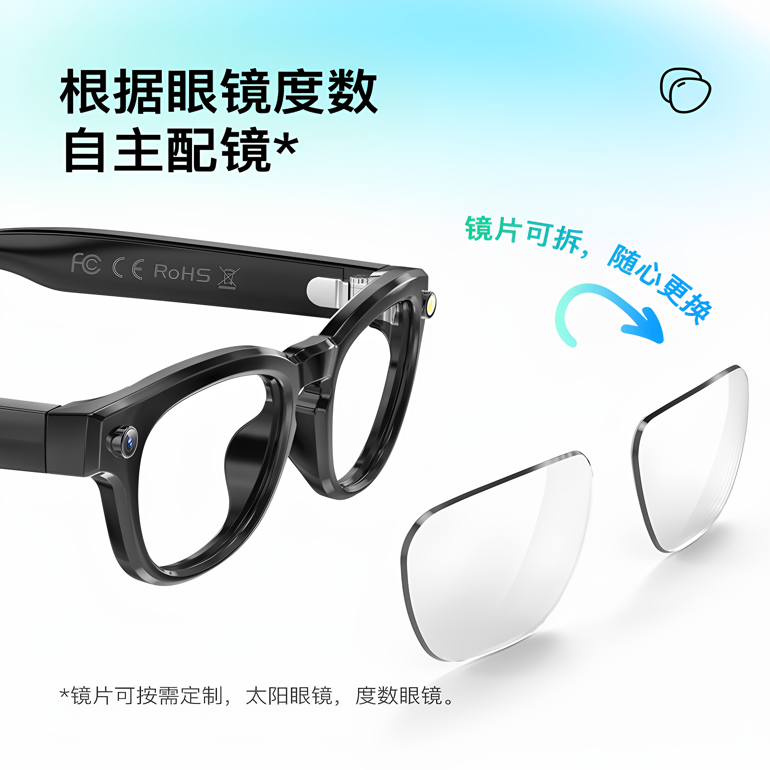 GS380智能拍照眼镜为何成2025年潮流新宠？_智能眼镜_淘宝数码网