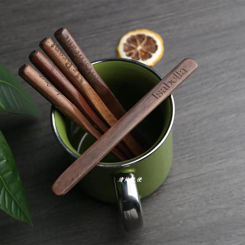 First release on the entire network! can wooden coffee stirrers be so ...