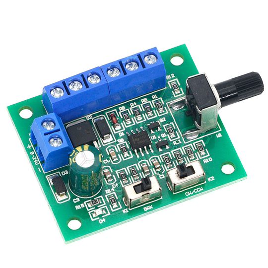 DC 8-24V Brushless Motor PWM Speed Control Board DC Motor Speed ...