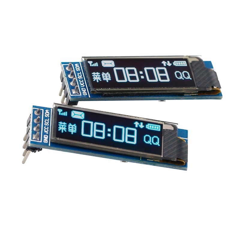 0.91-Inch OLED Display 12832 LCD Display Device Program Principle Module
