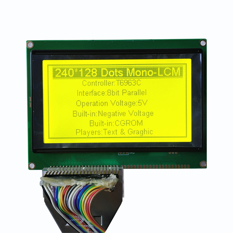 240×128点阵屏，5.1寸蓝膜LCD，T6963控制器还卖100块？这波是技术红利还是智商税？_显示器件_淘宝数码网