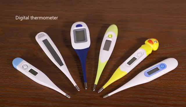 Cartoon Thermometer Home Use Baby Animal Cow Digital Thermometer ...