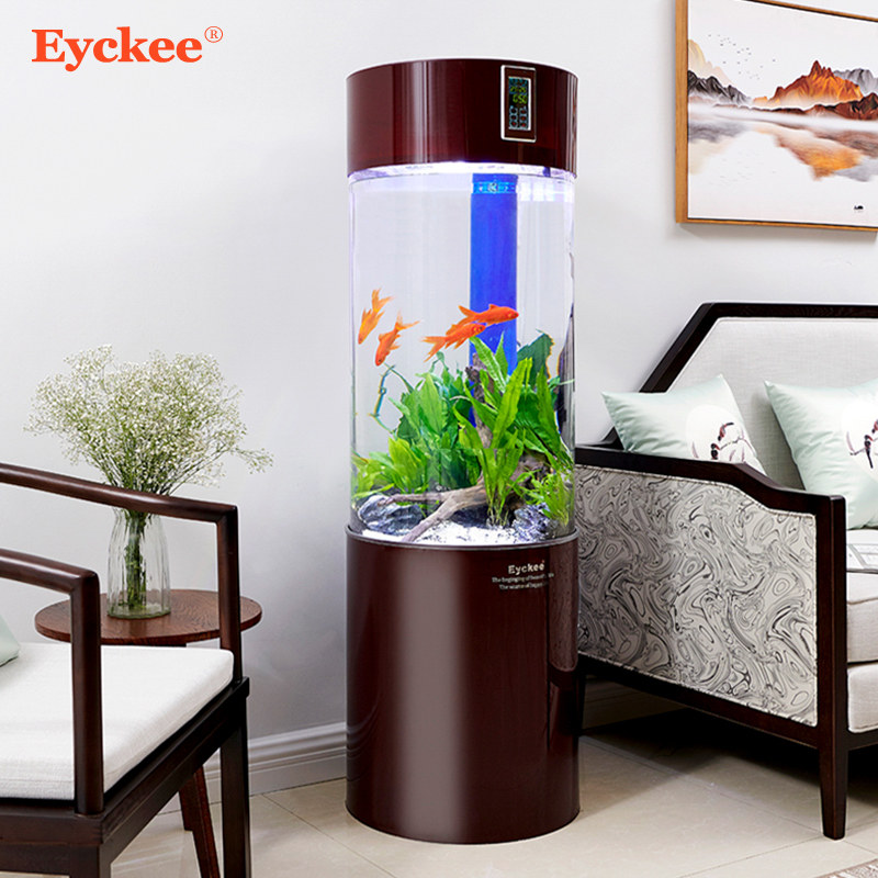 Aike fish tank Aquarium Small betta ecological creative fish tank ...