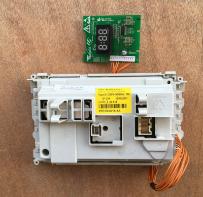 Whirlpool WFS1070CS 1075CS 1065CS WFC1066CW 857 Washing machine circuit ...