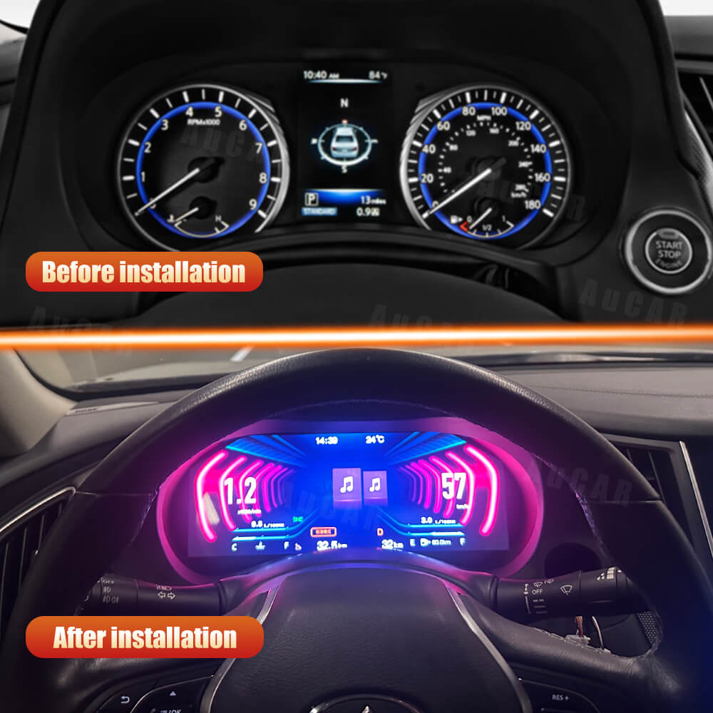 英菲尼迪Q50/Q50L/Q50s/Q60中控屏升级，专车专用全液晶仪表盘-汽车仪表-淘宝好物网