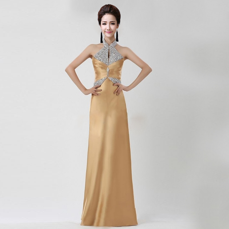 Evening dress prom gown Banquet evening dress long noble elegant ...