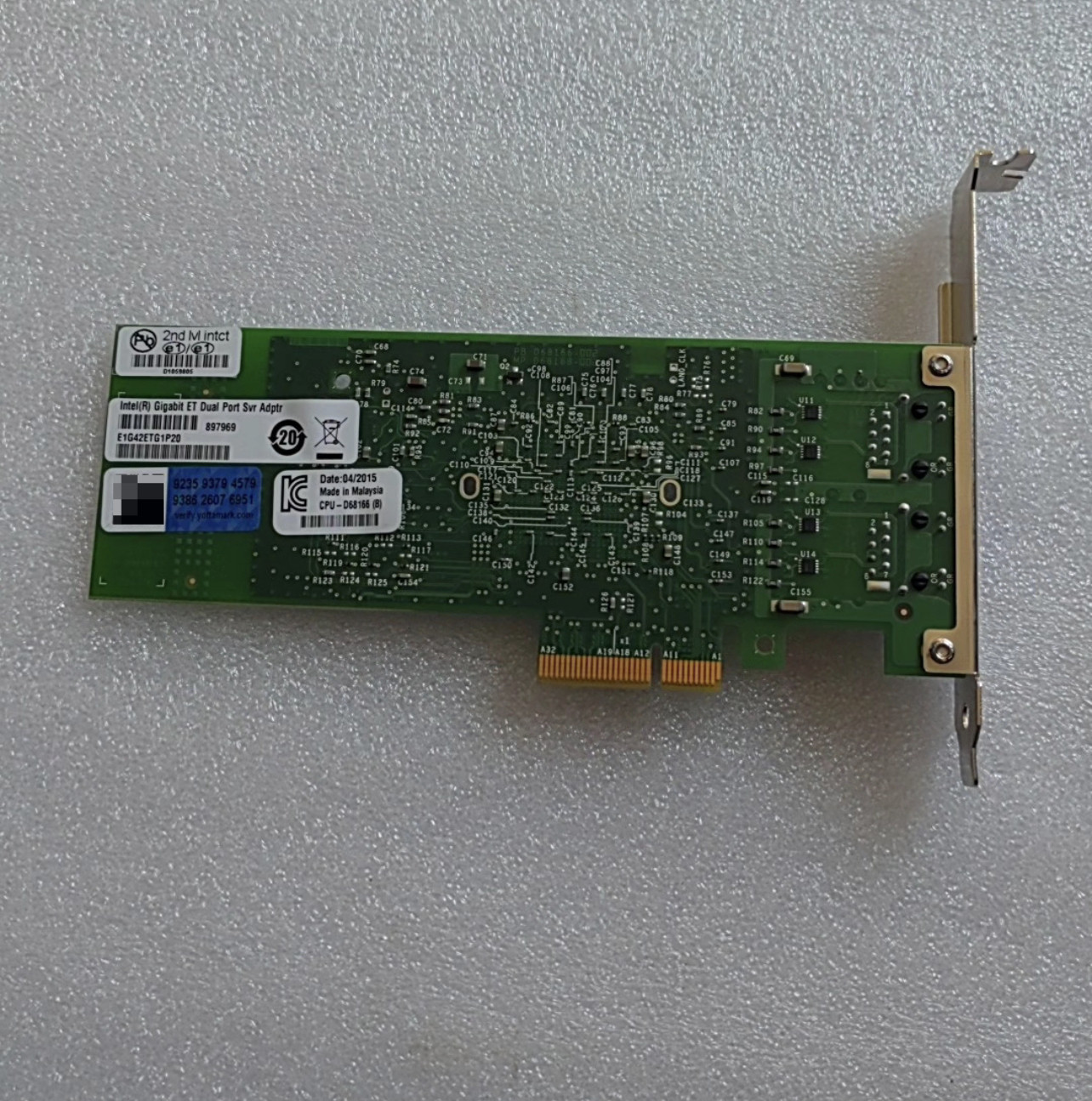 🌐网络升级神器！英特尔 Intel E1G42ET 82576 1G 双口网卡，让速度飞起来！⚡-网卡-淘宝好物网