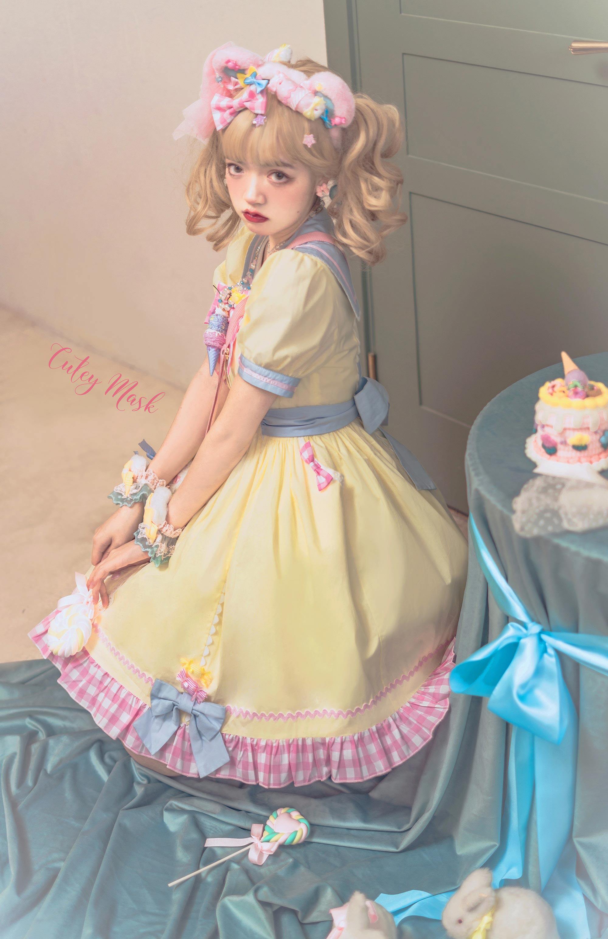 Cutey Mask Lolita ~Little Navy Lolita Accessories -Pre-order,Sweet ...