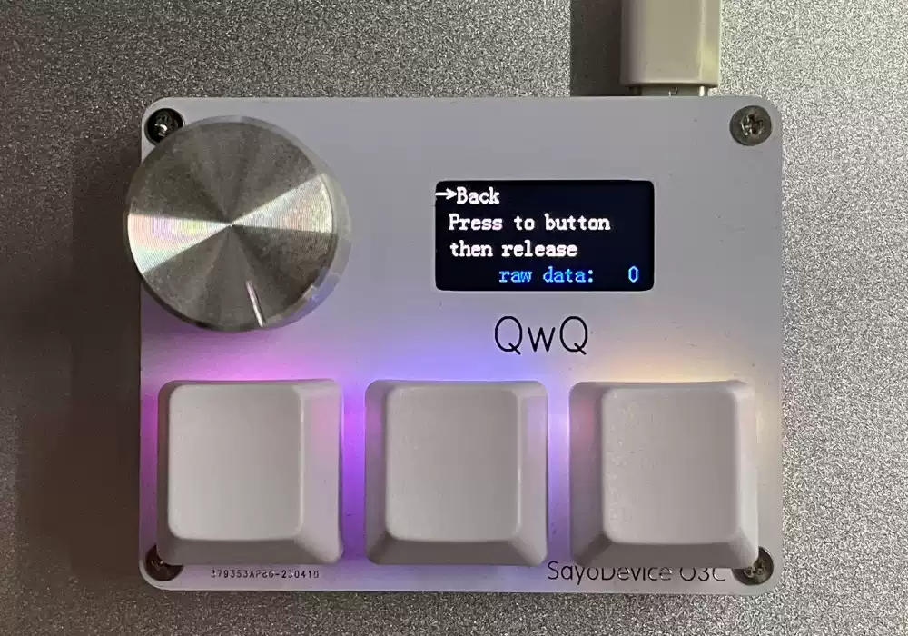 SayoDevice磁轴游戏键盘 支援Windows macOS可自定义旋钮