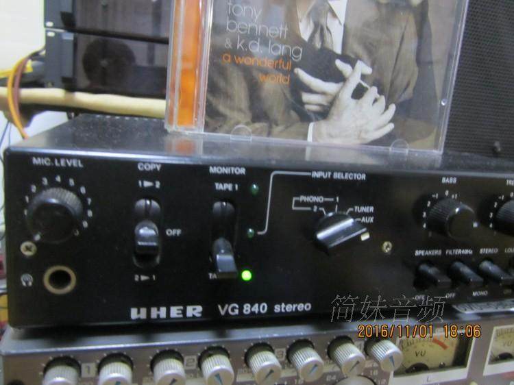 [USD 1241.43] German HIFI-class logo UHER Ukh VG840 professional audio ...