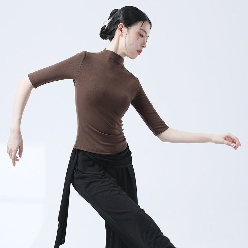Dancing elegance: dancer's song autumn and winter practice clothes 🔥