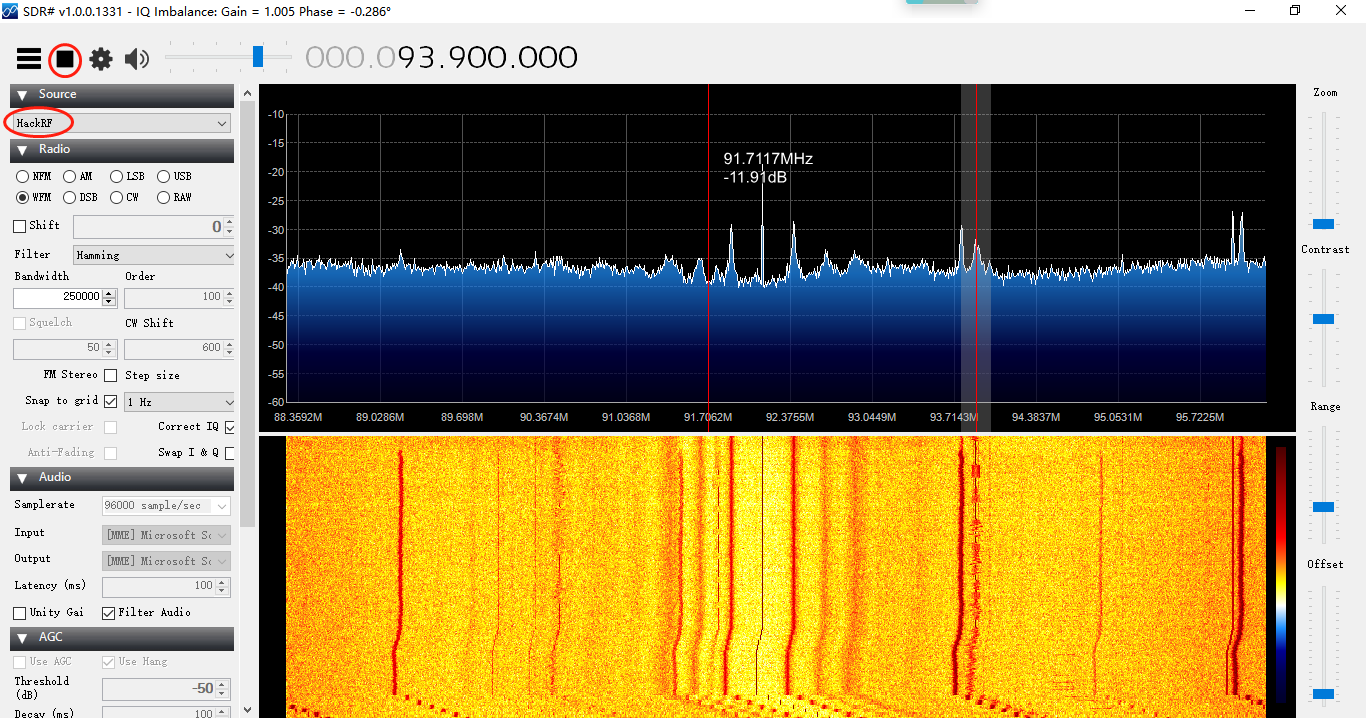 2023 hackrf one美国1MHZ~6GHZ开源sdr软件定义无线电hackrfone-阿里巴巴