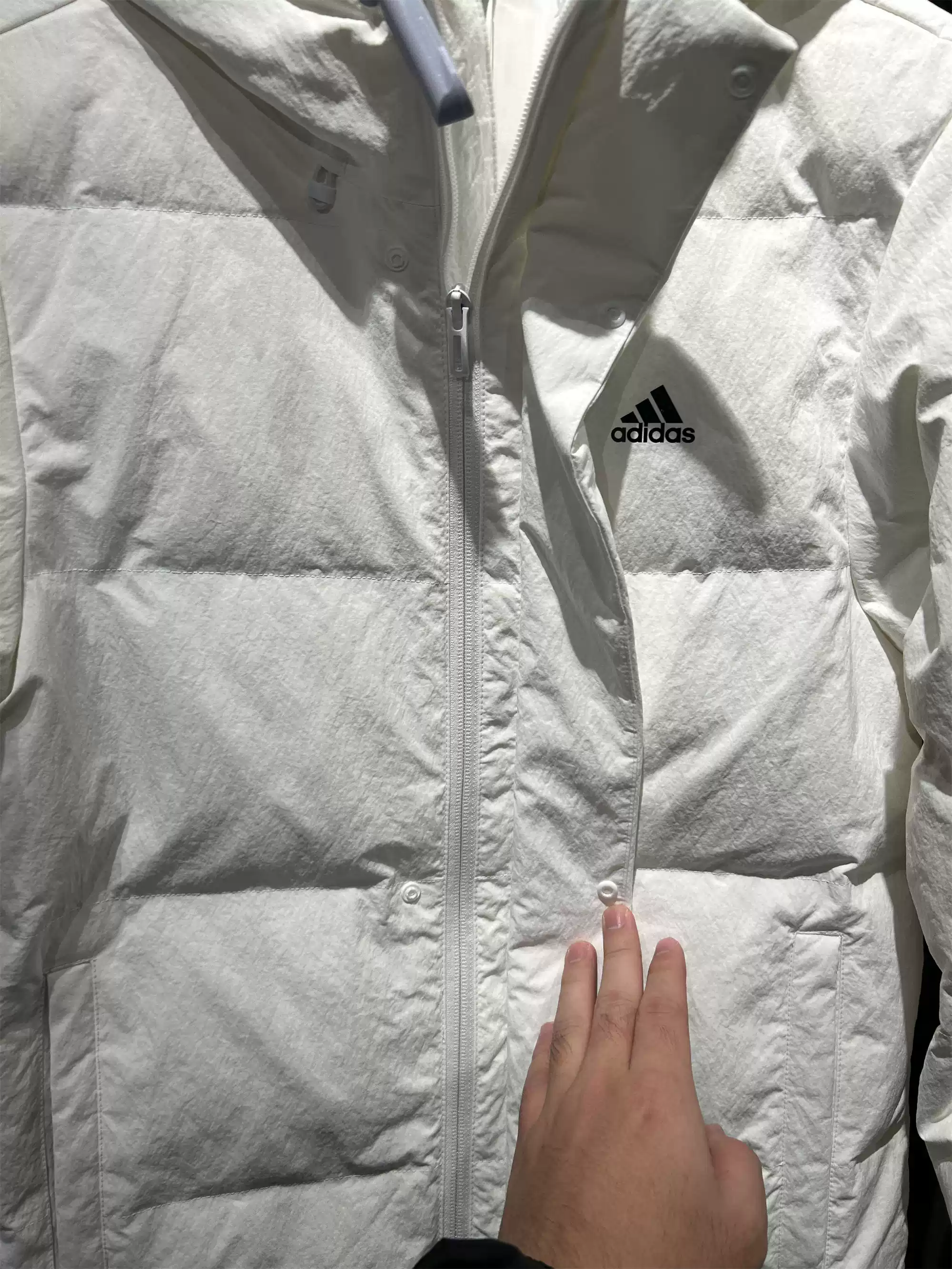 正品Adidas阿迪达斯REGULAR DAILY DOWN男子保暖羽绒服外套IZ4884