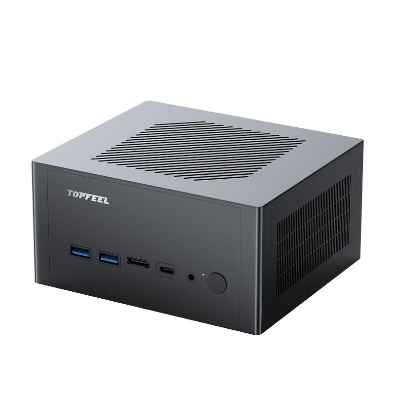 【极夜/TOPFEEL DeskOne T1】【强力散热】迷你mini小主机电脑微型pc全铝办公安静便携