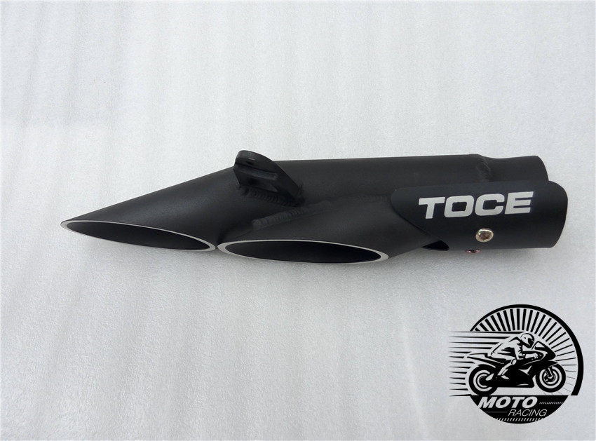 [USD 107.05] New TOCE Double Pipe Modified Exhaust End Yamaya YZF-R6 06 ...