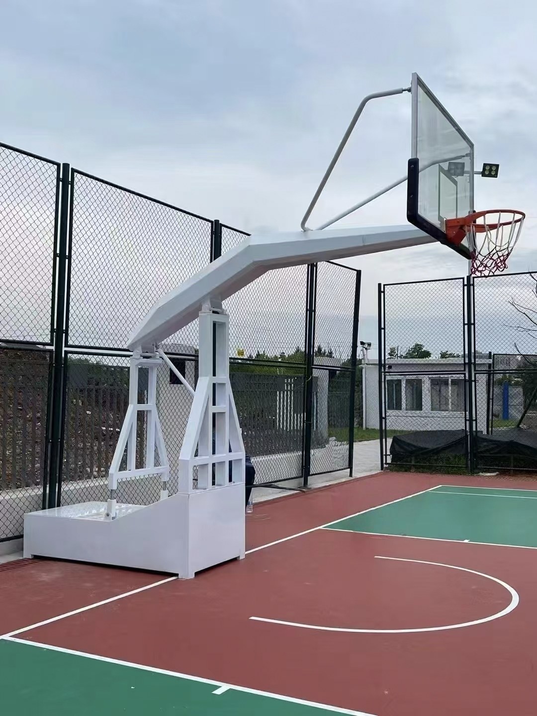 🚀 Can you play basketball indoors? this adjustable basketball stand ...