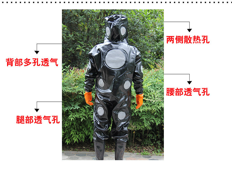 Catching wasp suit anti-bee suit full set of breathable beekeeping suit ...