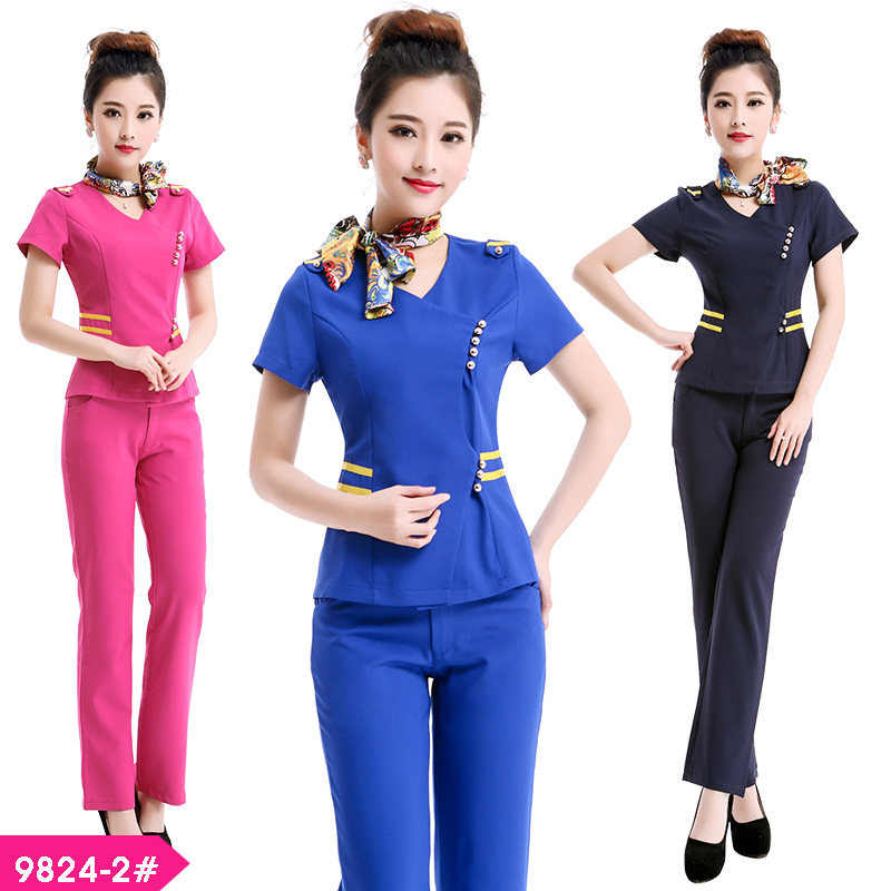 [USD 38.70] 2019 New Sexy Hotel Workwear Female Beautician Spa Uniform ...