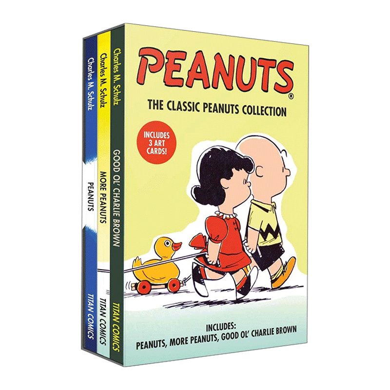Peanuts Boxed Set，经典漫画套装的魅力何在？深度解析与推荐-娱乐时尚类原版书-淘宝好物网