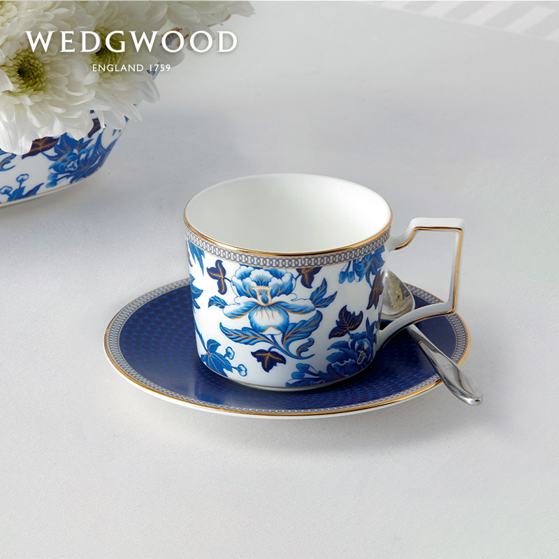 WEDGWOOD Wei Zhi Huo Hibiscus Bone China Teacup Afternoon Tea Cup ...
