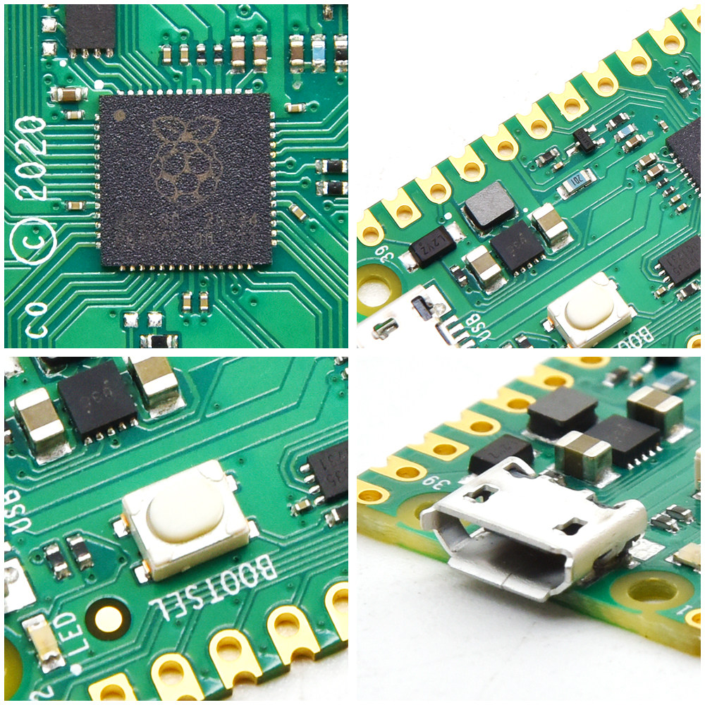 Raspberry Pi Pico Development Board - Dual-Core Microcontroller ...