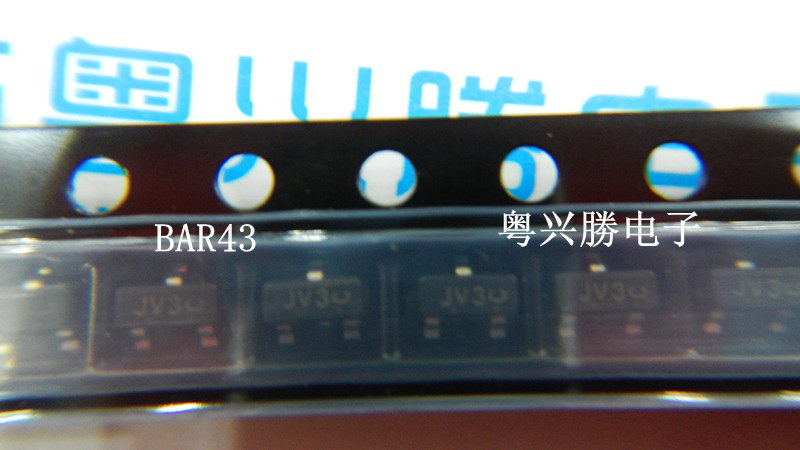 BAR43 丝印JV3 代码JV3打字JV3小贴片三极管原装现货正品SOT23-3