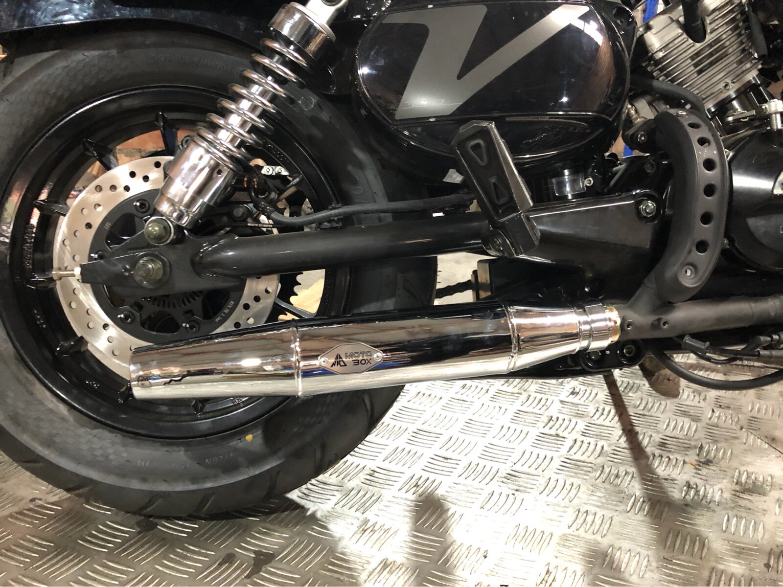 [USD 109.41] Korean light riding GV300S modified cobra exhaust pipe ...